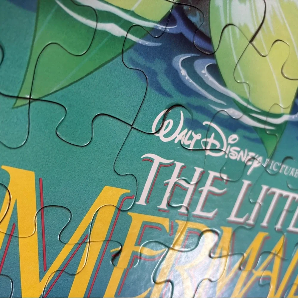 Disney | Toys | Vintage Complete 30 Pc Disneys The Little Mermaid 2x3 ...